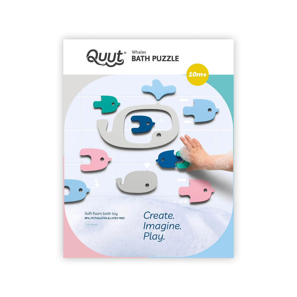 Bath Puzzle - Whale – Droplets.